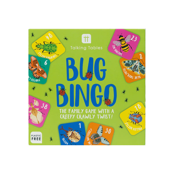 Easy Peasy Family Fun, Bug Bingo Game – Talking Tables UK Trade