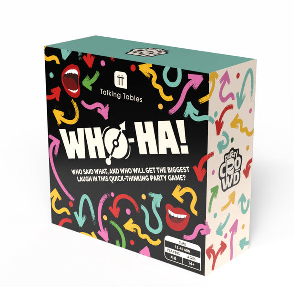 WhoHA Party Game – Talking Tables UK Trade