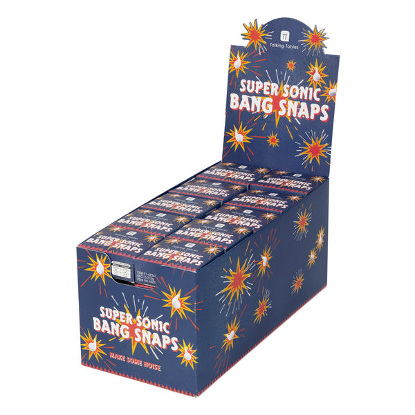 Indoor Throw Fun Snaps - POS Unit of 50 – Talking Tables UK Trade