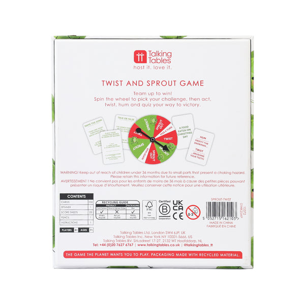Wholesale Sprout Twist & Sprout Game | UK Trade | – Talking Tables UK Trade