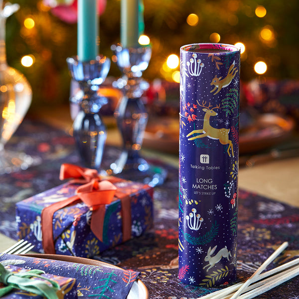 Twilight Dark Blue Tube of Matches – Talking Tables UK Trade