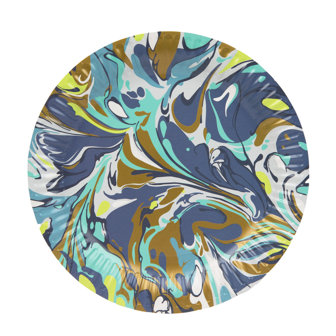 Marble Blue Paper Plates - 12 Pack – Talking Tables UK Trade