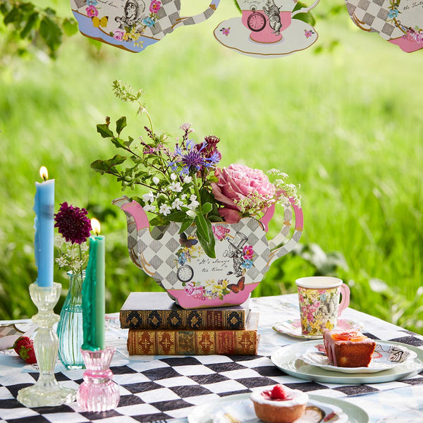 Truly Alice Tea Pot Vase - Talking Tables – Talking Tables UK Trade